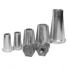 Polylok Threaded Zinc Inserts