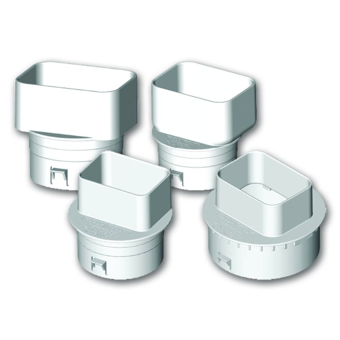 Polylok 4" & 6" Down Spout Adapters